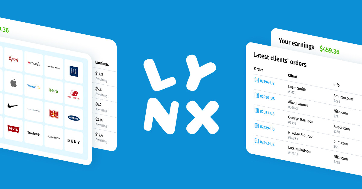 Purchase goods in the US stores / LYNX